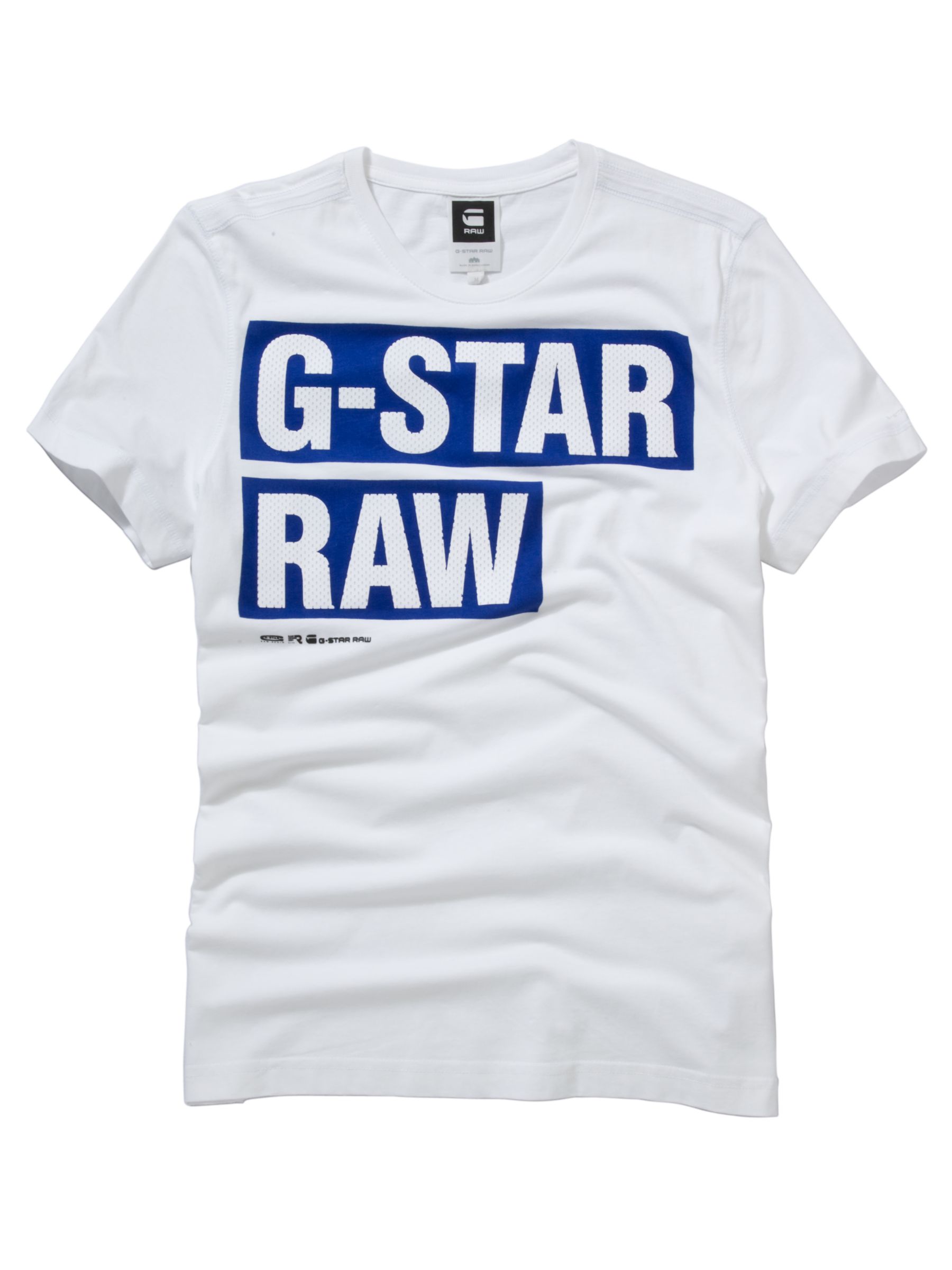 t shirts g star gstar raw logo t shirt w